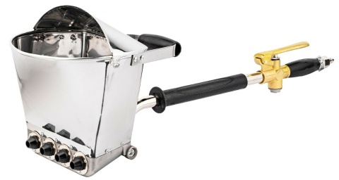 Verda Putzmaschine 2in1 Putzpistole WAND & DECKE, inklusive 4x ...